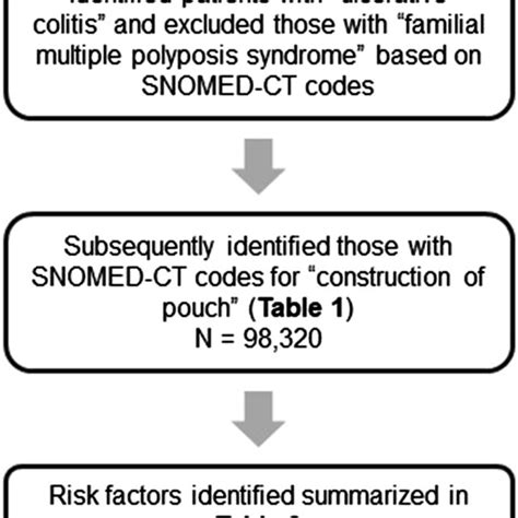 Algorithm For Choosing The Study Population And Risk Factor Analyses