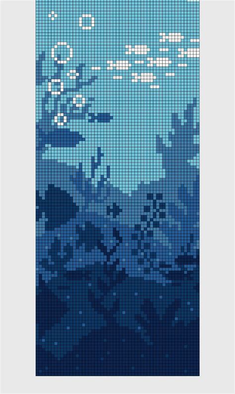 Ocean Cross Stitch Pattern
