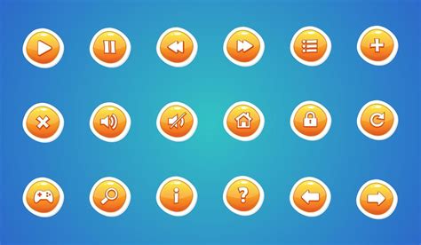 user interface buttons design 2127609 vector art at vecteezy