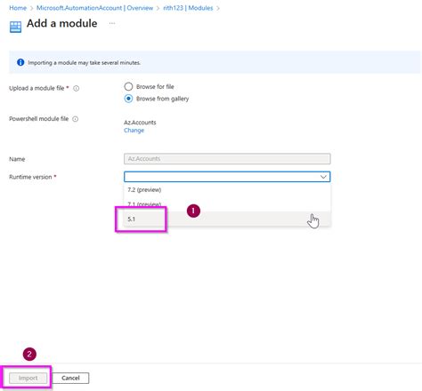 Azure How To Update Powershell Modules Via Powershell Runbook Stack Overflow
