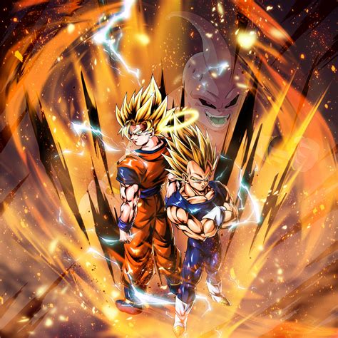 Goku Ssj2 Vs Majin Vegeta Majin Vegeta Wallpapers ·① Wallpapertag