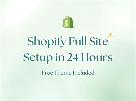 Shopify Theme Setup For Your Store In 24 Hours Etsy