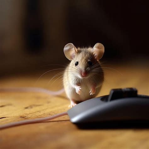 Premium Photo Small Rat Living Indoors