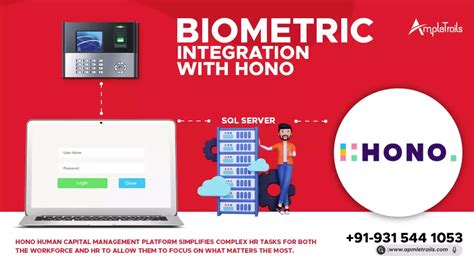Biometric Integration With Hono Essl Matrix Biomax Fortuna