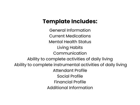 Home Care Client Intake And Assessment Form Non Medical Pdf Template Etsy