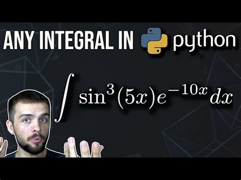 How To Plot Integration Equation Using Python Physics