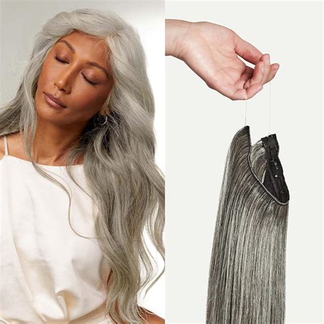 Luxy 100 Remy Human Hair Halo Clip In Hair Extensions