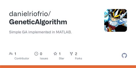 GitHub Danielriofrio GeneticAlgorithm Simple GA Implemented In MATLAB