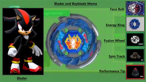 Blader And Beyblade Shadow The Hedgehog By Nicktoonsanimes On Deviantart