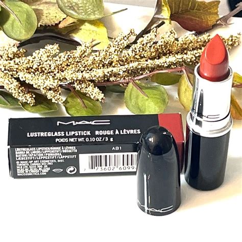 Mac Cosmetics Makeup Mac Lustreglass Lipstick Pda 549 Poshmark