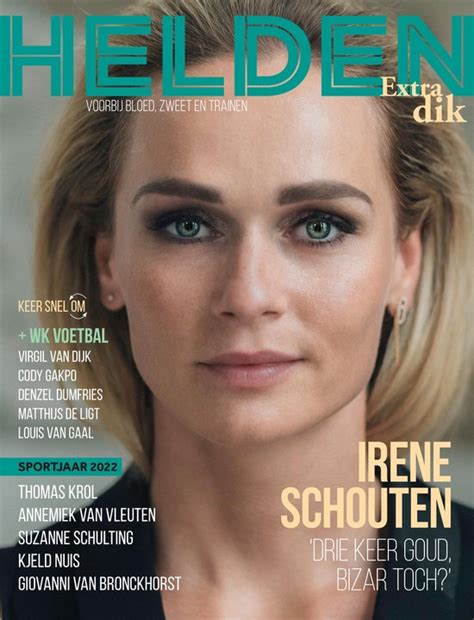 Helden Magazine Editie 64 Tijdschrift Sport Irene Schouten Virgil Van Dijk