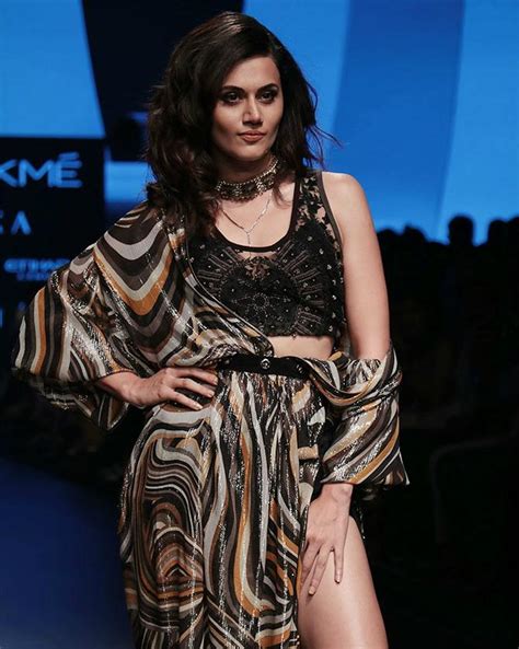 Ritu Kumar At Lfw Taapsee Pannu Unleashes Her Wild Side Get Ahead