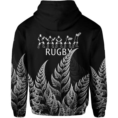 Nz Zip Hoodie Haka Rugby Exclusive Edition Aljaira