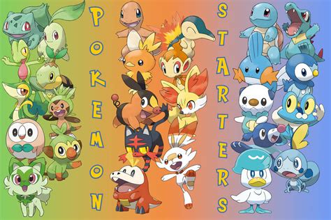 All The Pokemon Starters 1996 2026 By Jasowke On Deviantart