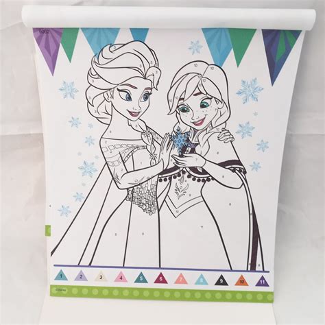 פרוזן 2 חוברת צביעה אמונותית אלזה ואנה 9062 קידו בוקס