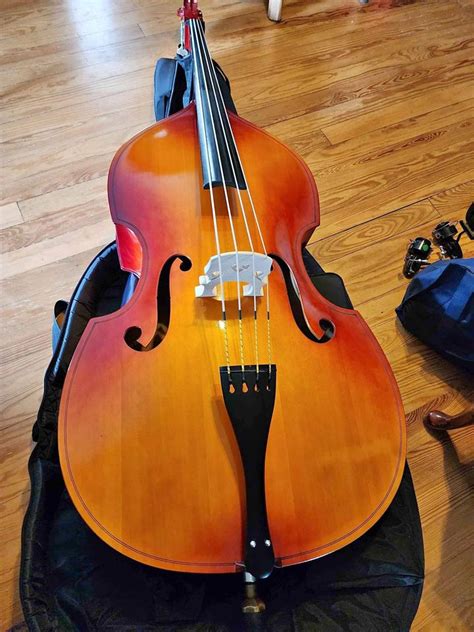 Double Bass 2013 Sam Shen Sb80 Vs 1995 Engelhardt C 1