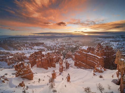 Winter Snow Thors Hammer Sunrise At Sunset Point Brillian Flickr