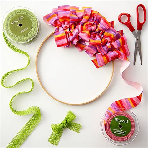 Get Crafty With Ribbons Crafty Crafts Ribbon
