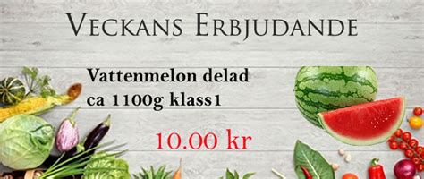Vattenmelon Delad 1000 Klimatkassen
