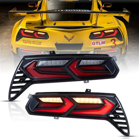 14 19 Chevrolet Corvette C7 Vland Full Led Tail Lights With Sequential Vland™ Professional