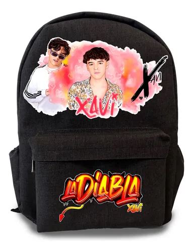 Mochila Corridos Tumbados Xavi Ootd Negra Unisex Urbana Envío Gratis
