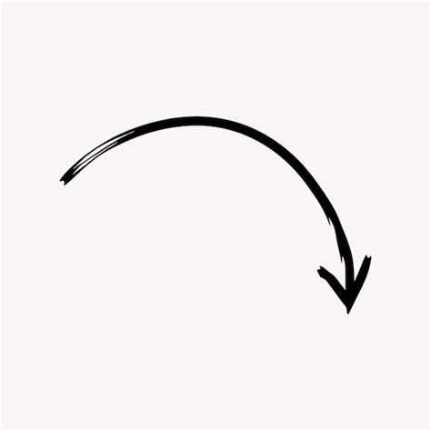 Vectores E Ilustraciones De Flecha Curva Png Para Descargar Gratis