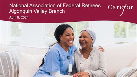 National Association Of Federal Retirees Algonquin Valley Branch