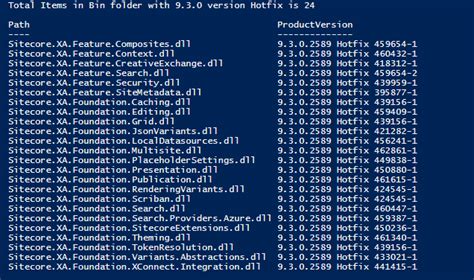 Sitecore Deployment Validate Hotfix Dlls Code N Learn