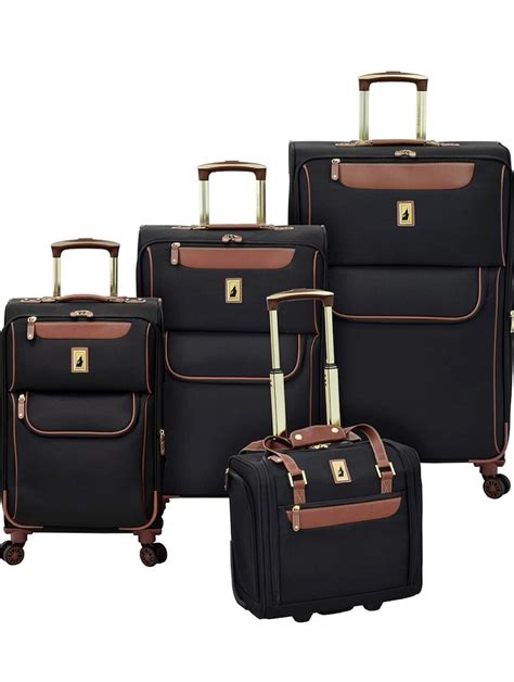 London Fog Luggage Sets Black Luggageseti