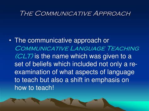 Ppt Methods And Approaches In Teaching English As A Foreign Language