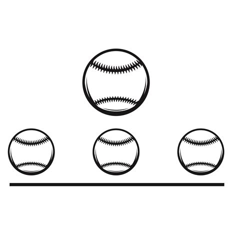 Baseball Ball Vector Svg Png  Psd Pdf Files Craftpi