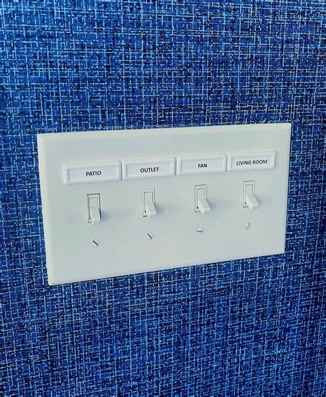 The Switch Label Light Switch Label Frames For Light Switch Cover