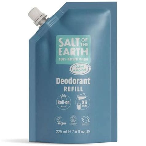 Salt Of The Earth Natural Deo Refill Za Roll On Ocean Coc