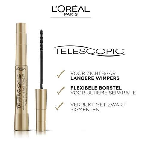 Loréal Paris Telescopic Black Mascara Kruidvat Be