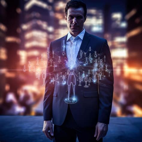 Premium Ai Image Market Chain Connector Builds Relationships