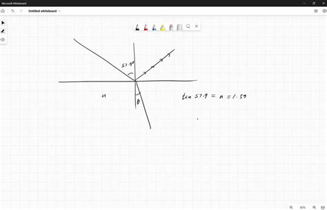 Solved A Beam Of Unpolarized Light In Air Strikes Flat Glass