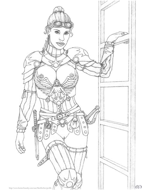 Sky Ship Officer By Benmorbez Hentai Foundry