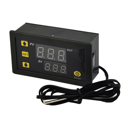 Digital Temperature Controller Thermostat Meter Temp Sensor Switch