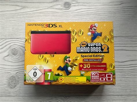 Nintendo New Super Mario Bros 2 Special Edition 3ds Xl Handheld