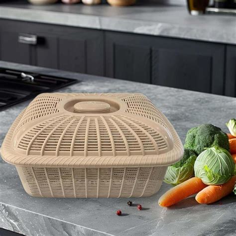 Covered Fruit Basket For Kitchen Organization And Storage Buy Cheaply