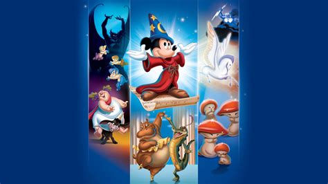 Download Free Fantasia Classic Animated Characters Wallpaper