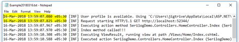 File Logging And Ms Sql Logging Using Serilog With Asp Net Core