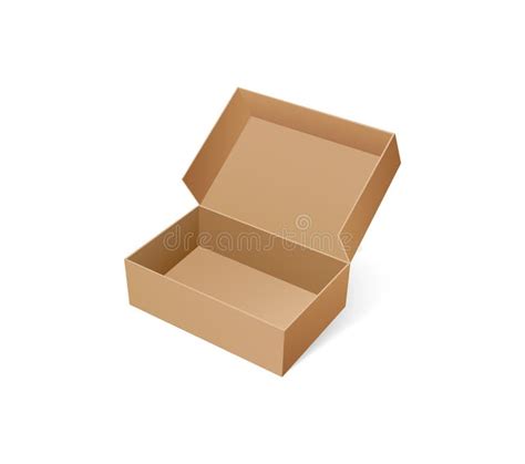 Brown Rectangular Box Stock Illustrations 3524 Brown Rectangular Box