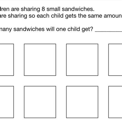 Example Of An Equal Sharing Problem Used For Grades 3 5 At Hilltop
