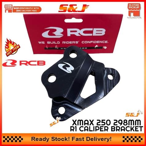 Rcb R1 Caliper Bracket Black Y15 Y16 Y16zr Y15zr Xmax 250 Rs150 Rsx Lc135 135lc Fi 267 298