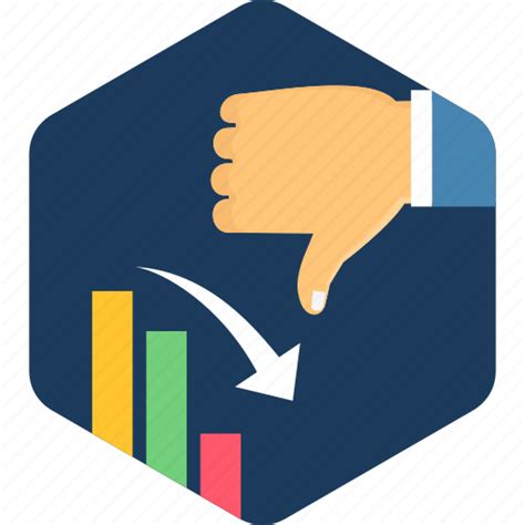 Chart Decline Diagram Down Growth Low Sales Icon Download On