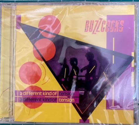 Buzzcocks A Different Kind Of Tension Cd Brand New 2001 Sealed Punk