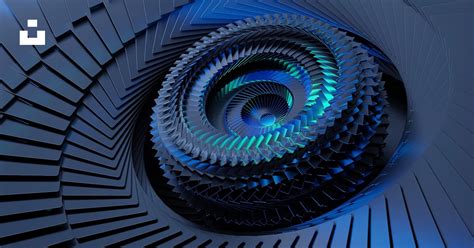 원형 물체의 파란색과 검은색 추상 이미지 사진 Unsplash의 무료 3d 이미지