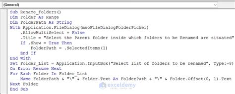 How To Use Macro To Create Folders From Excel List Methods