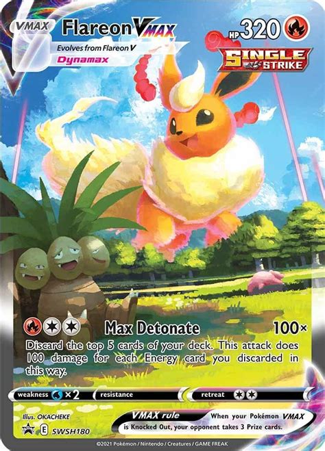 Flareon Vmax Swsh180 Prices Pokemon Promo Pokemon Cards